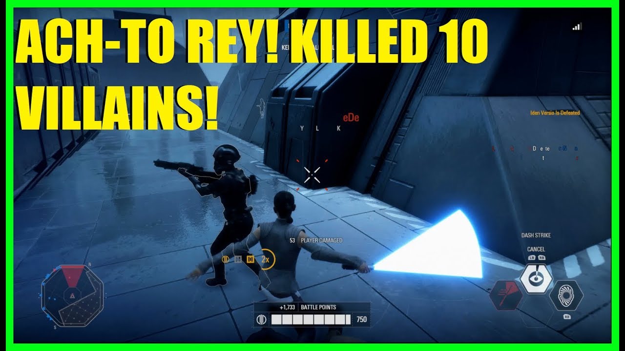 Star Wars Battlefront 2 - Best Ach-to Rey gameplay you'll ever see ...