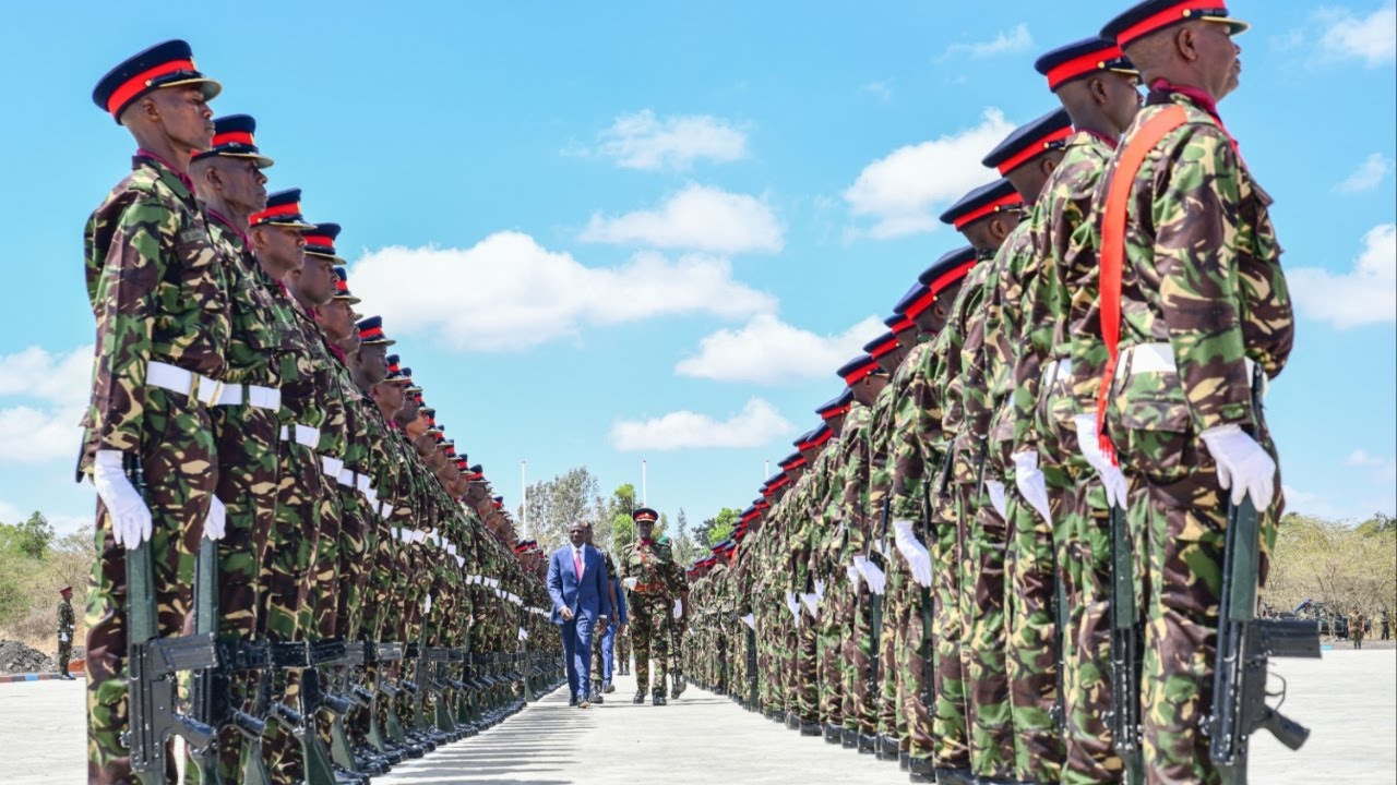 KDF DAY 2023 Celebrated at Embakasi Garrison!! - YouTube