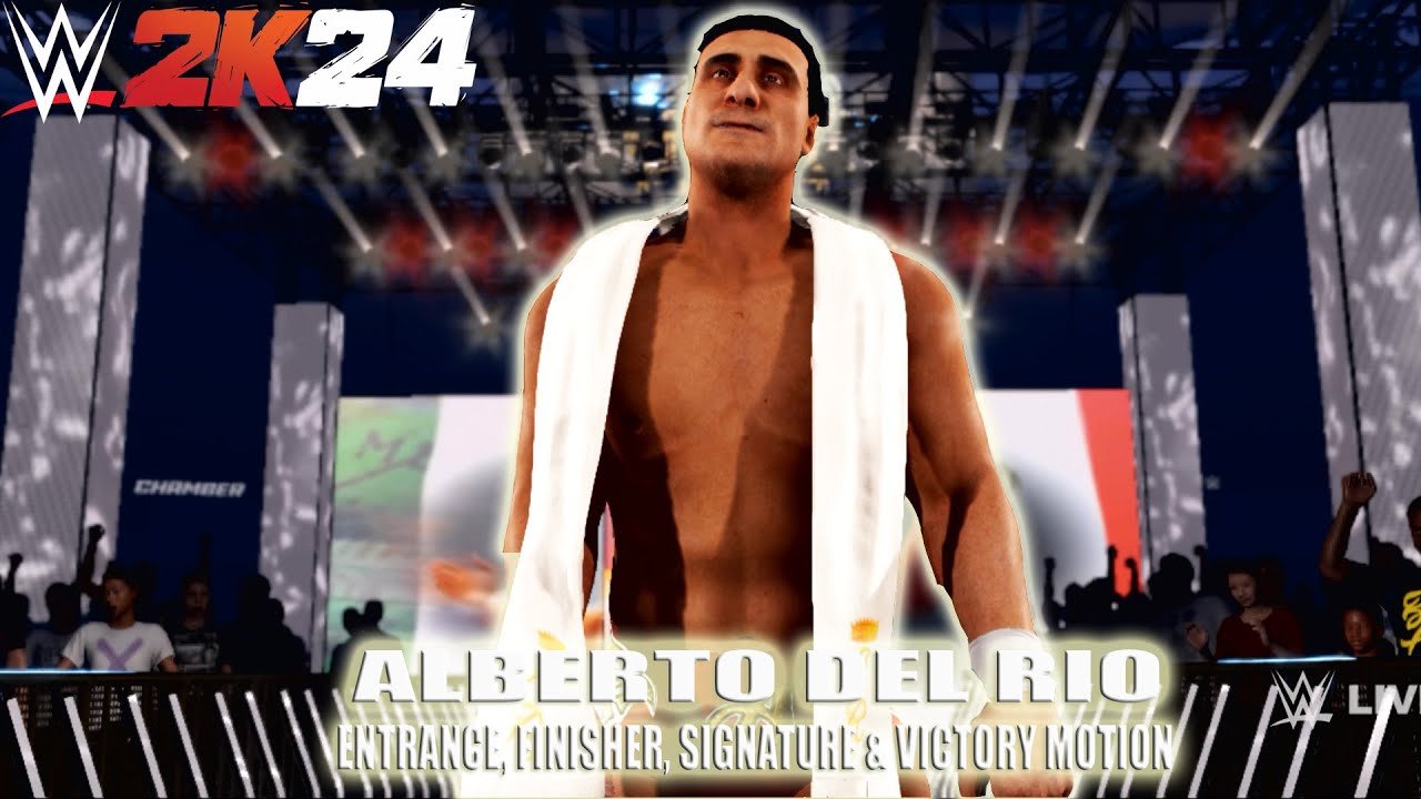 Alberto Del Rio Entrance with GFX ft New Elimination Chamber Arena ...