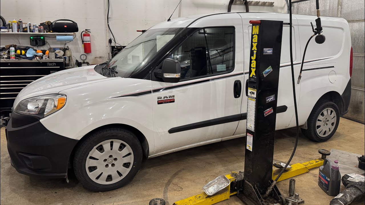 🔧 RAM Promaster City 948TE Transmission fluid change. Cherokee ...