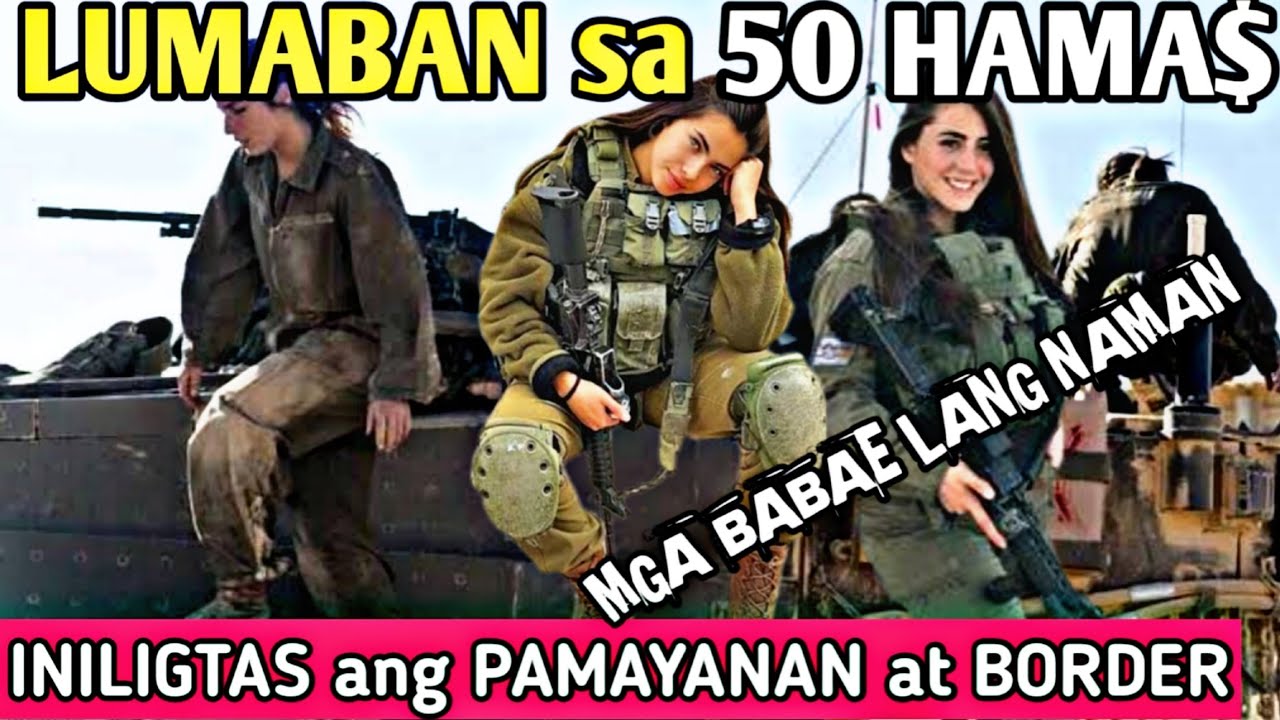 6 na BABAENG ISRAELI matapang na SINAGUPA ang 50 HAMA$ at INILIGTAS ang ...