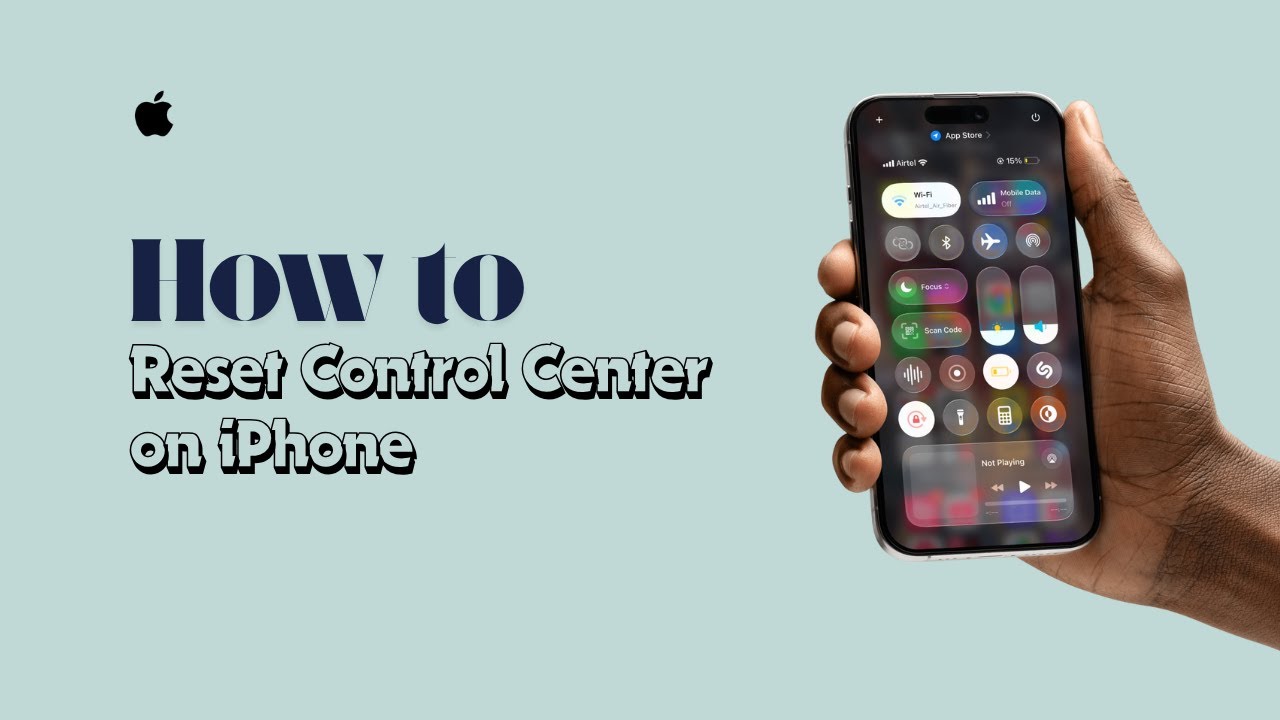 How to Reset Control Center on iPhone - YouTube