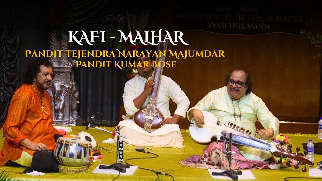 Raag Kafi Malhar | Tejendra Narayan Majumdar & Kumar Bose | Live at Golpark Malhar Festival 2025 ...