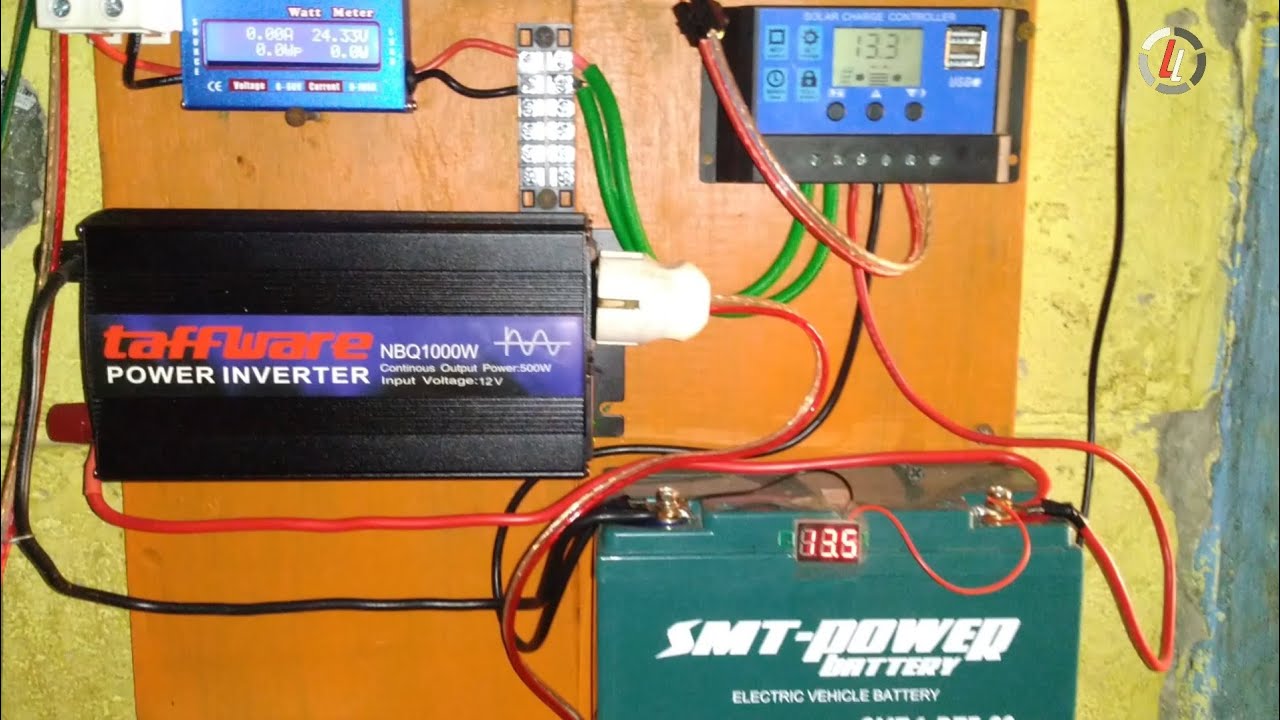 Belajar membangun PLTS sederhana | Upgrade PLTS mini - YouTube