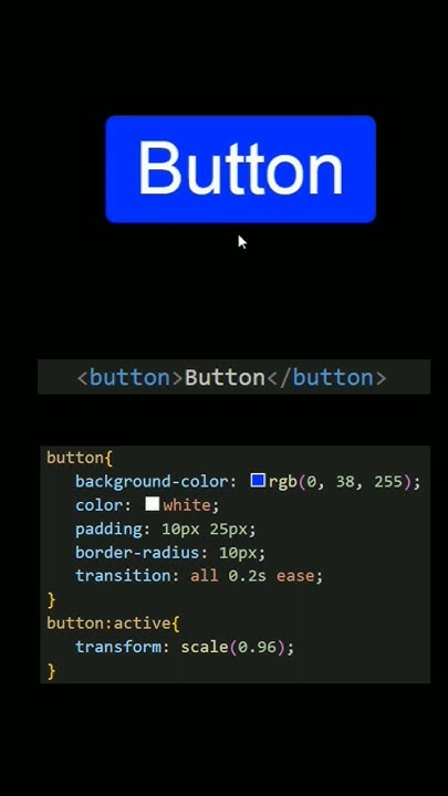 Button Click Animation In Html And Css Shorts Short Short Html Htmlcss Css Button Animation