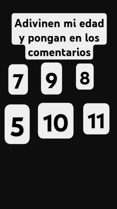 Pongan En Los Comentarios Si Adivinaron Youtube