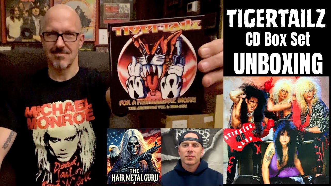 Tigertailz 1984-1991 Box Set Unboxing: The Archives Vol. 1 - YouTube