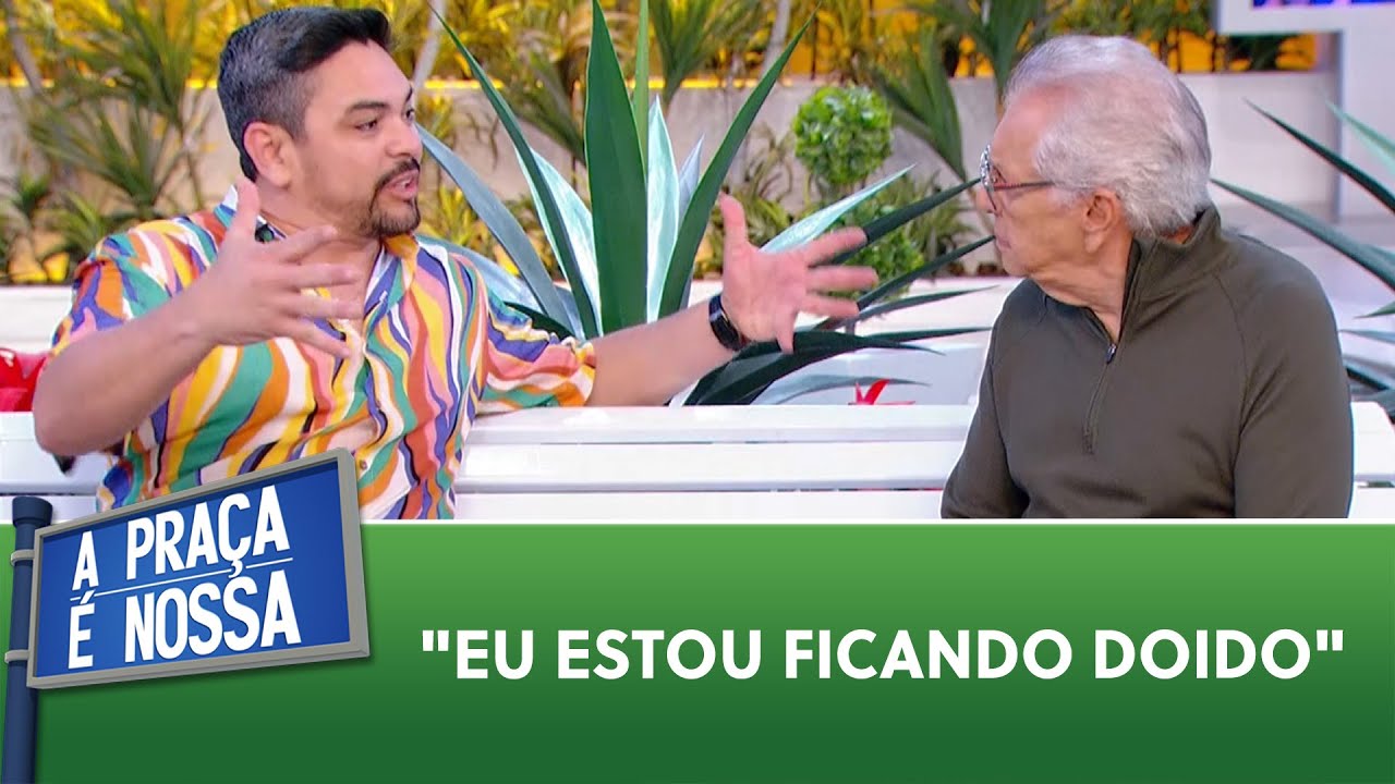 "Eu estou ficando doido" | A Praça É Nossa (16/11/23) - YouTube