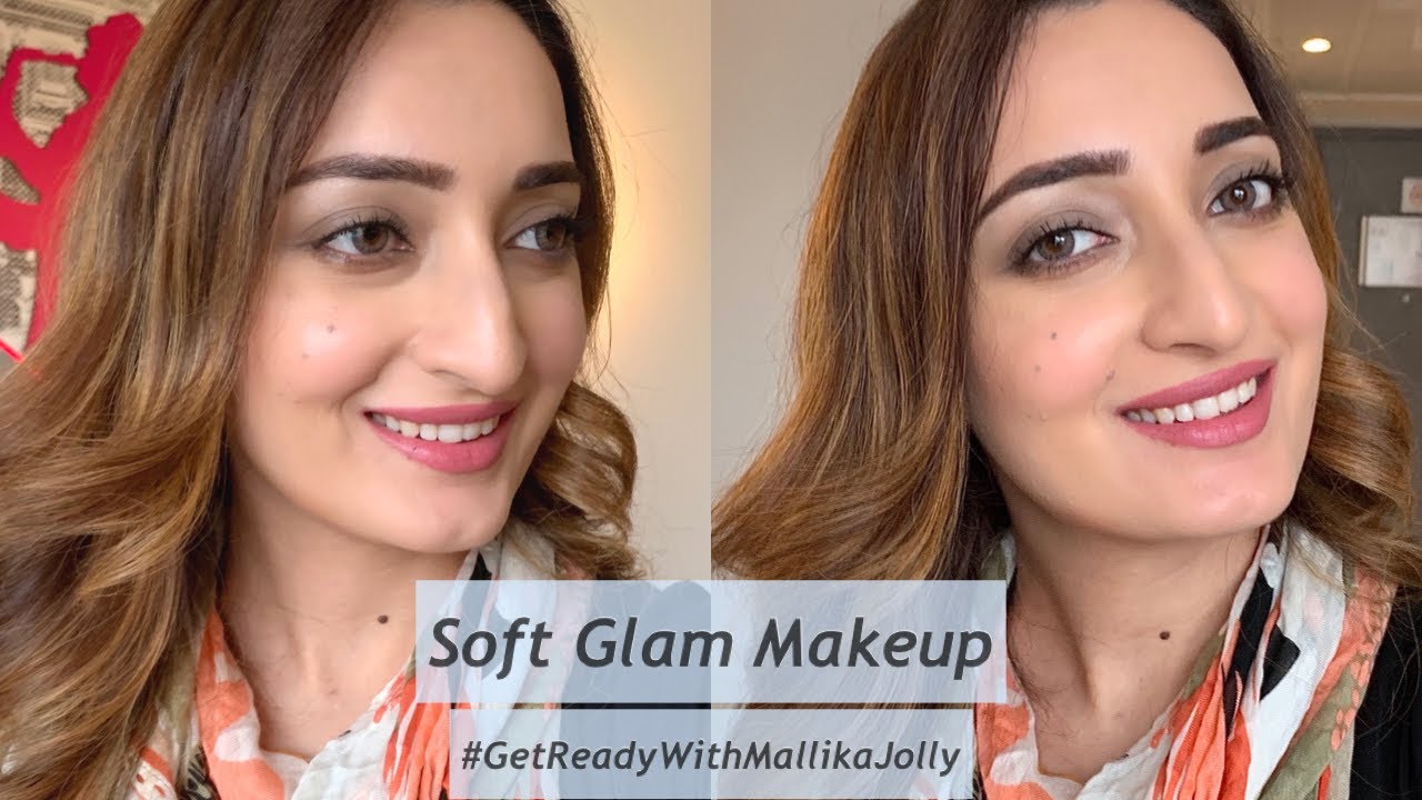 Soft glam makeup tutorial - YouTube
