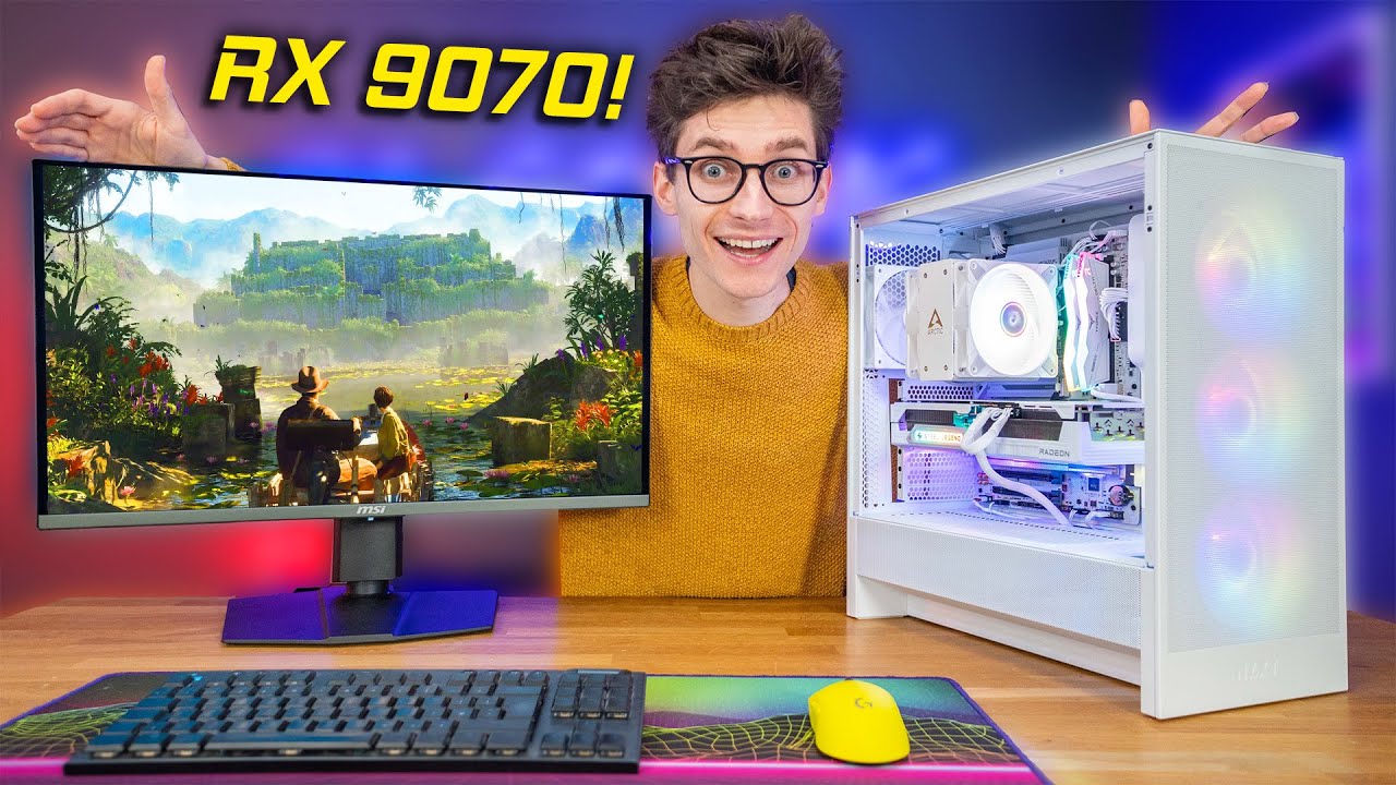The NVIDIA Killer Gaming PC Build! 💪 Radeon RX 9070 and RX 9070 XT ...