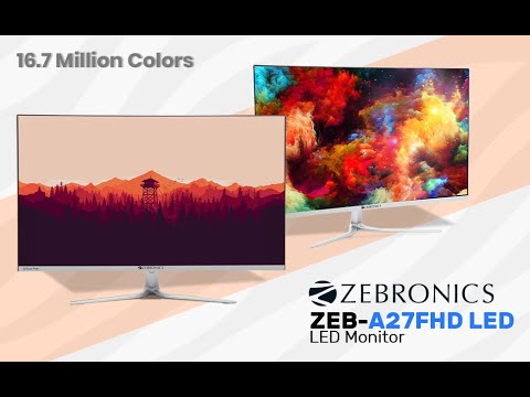 Zebronics ZEB-A27FHD Slim Gaming LED Monitor with 68.5cm (27”) 165Hz ...