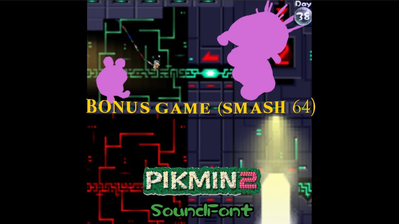 Bonus Game - Super Smash Bros. (64) (Pikmin 2 SoundFont) - YouTube