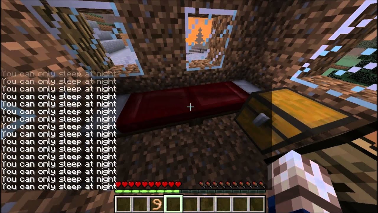 Jack and the beanstalk in minecraft - YouTube