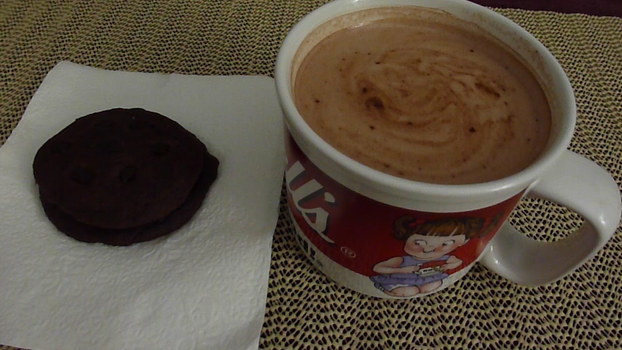 ASMR: Drinking Hot Chocolate & Eating Cookies (Request) - YouTube