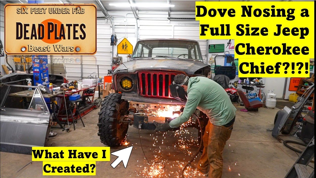 Budget Build FSJ Cherokee Chief Rock Crawler (Dove Nose) - YouTube