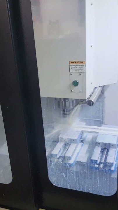 Cnc machining manifold caps on the SYILX7 cnc mill. Ball milling and 3D ...