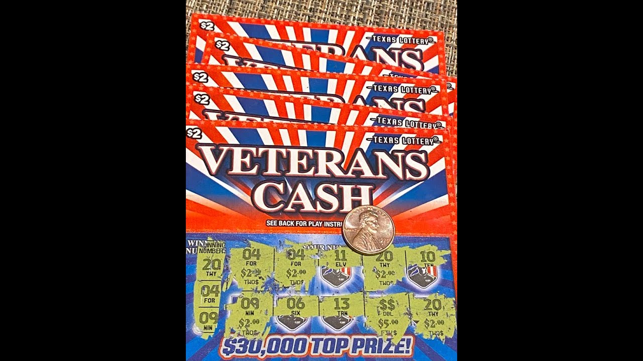Texas Veterans Cash Lottery Scratch Tickets #scratchtickets #winwin ...