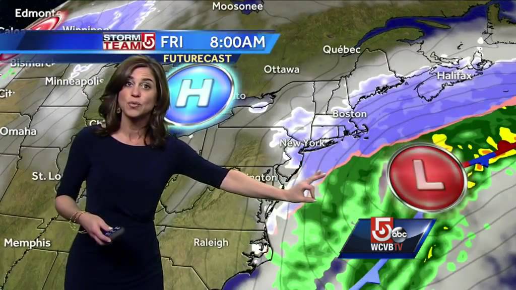 Cindy's Snowy Thursday Boston-area forecast - YouTube