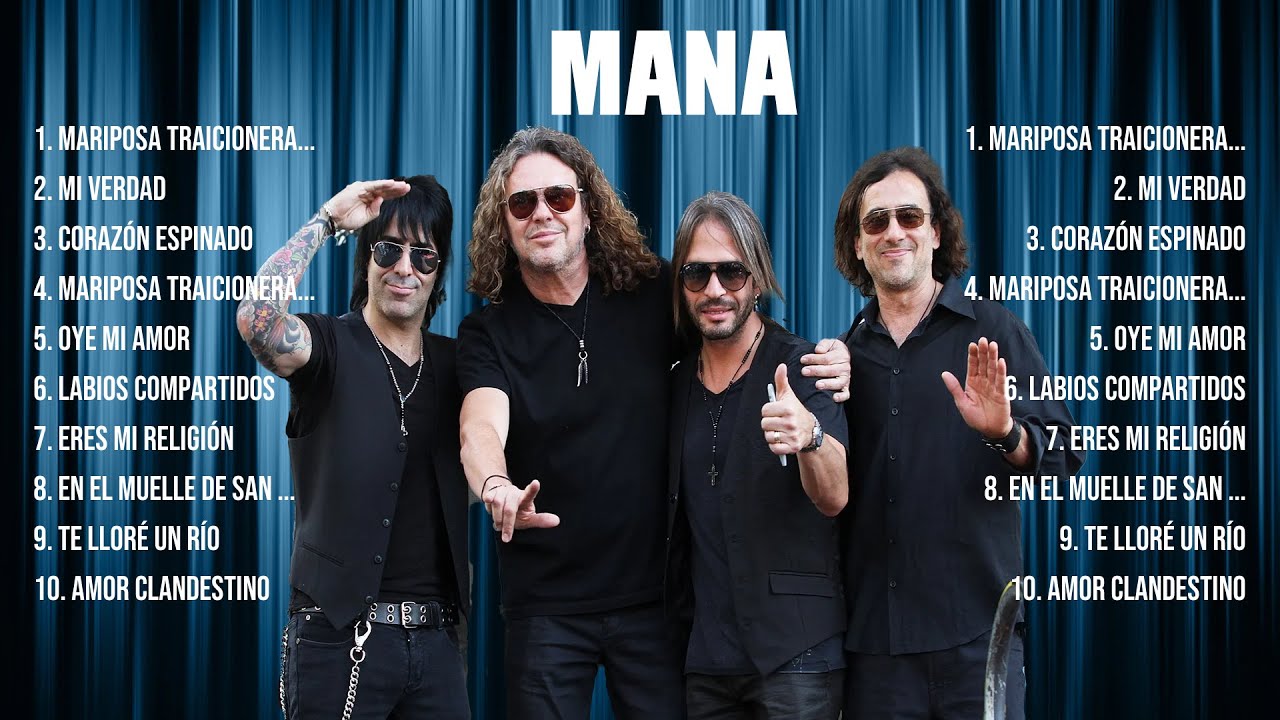Greatest Hits Mana álbum completo 2024 ~ Mejores artistas para escuchar ...