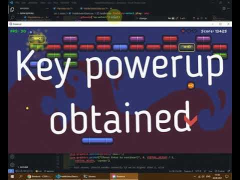 Breakout (project 2) - CS50's Introduction to Game Development - YouTube
