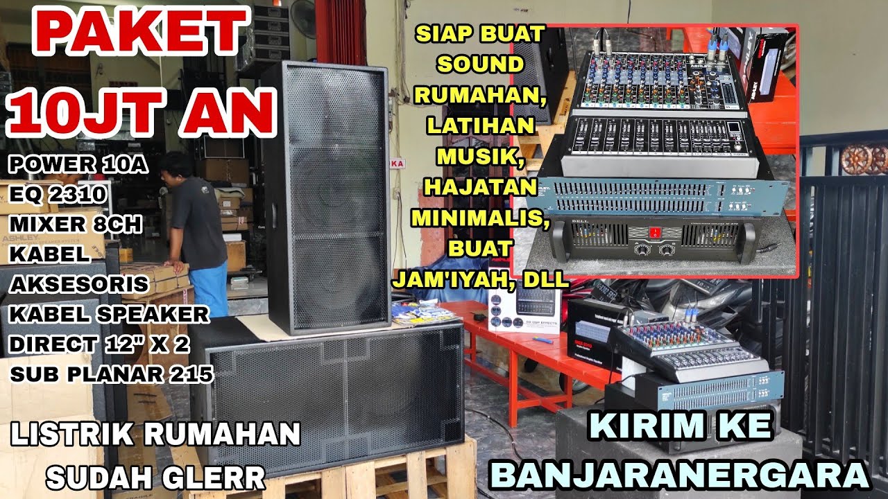 PAKET SIAP TEMPUR 10JT AN PESANAN BANJARNEGARA - YouTube