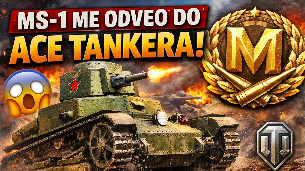 Najjača partija sa MS-1 – ACE TANKER! - YouTube