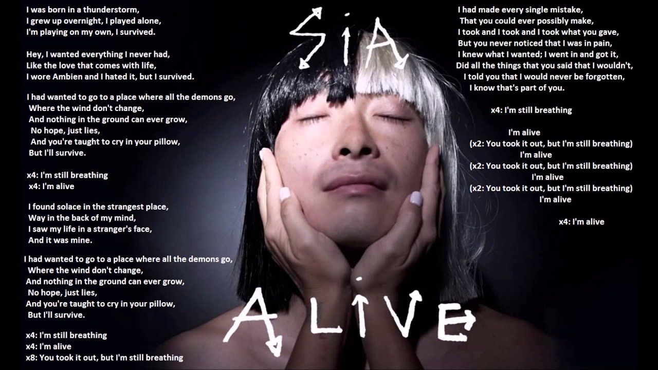 Sia Alive Cahill Promo Set Mixed By Chris Anson See SiaVEVO / CAHILLTV ...