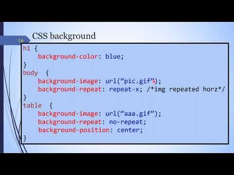 CSS Part1 3/3 - YouTube