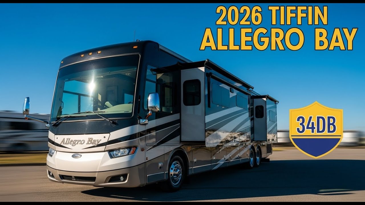 2026 Tiffin Allegro Bay 34DB – The Ultimate Luxury Motorhome Tour! | Rv ...