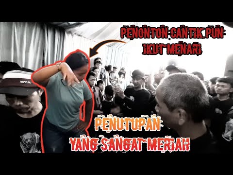 WOW WANITA CANTIK IKUT MENARI | Puncak seni BADUD di cukangkaeung ...