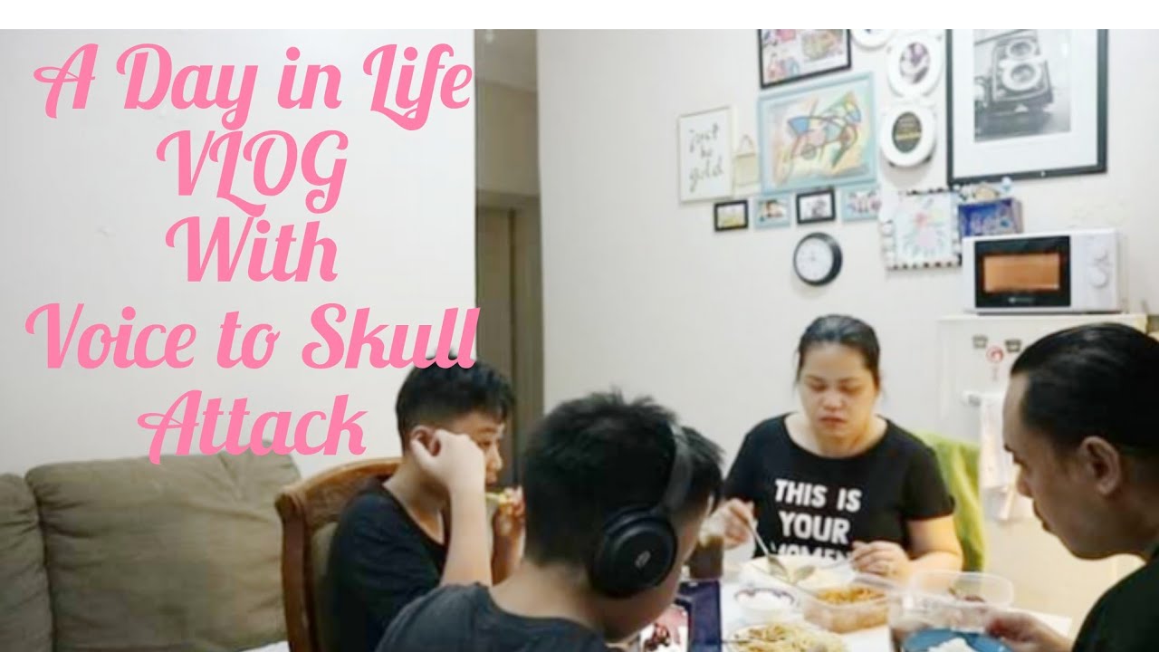DAY IN LIFE VLOG WITH VOICE TO SKULL ATTACK - YouTube