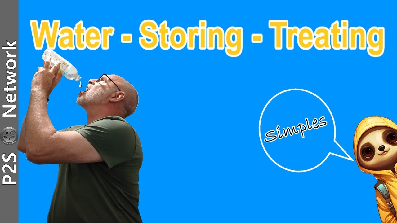 Water storage and treatment for Preppers | Keep it simple stupid | # ...