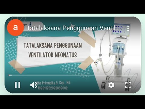 Penggunaan Ventilator Neonatus - YouTube