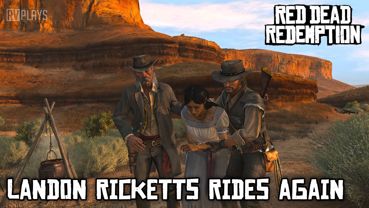 Red Dead Redemption : Landon Ricketts Rides Again (PS5 Gameplay) - YouTube
