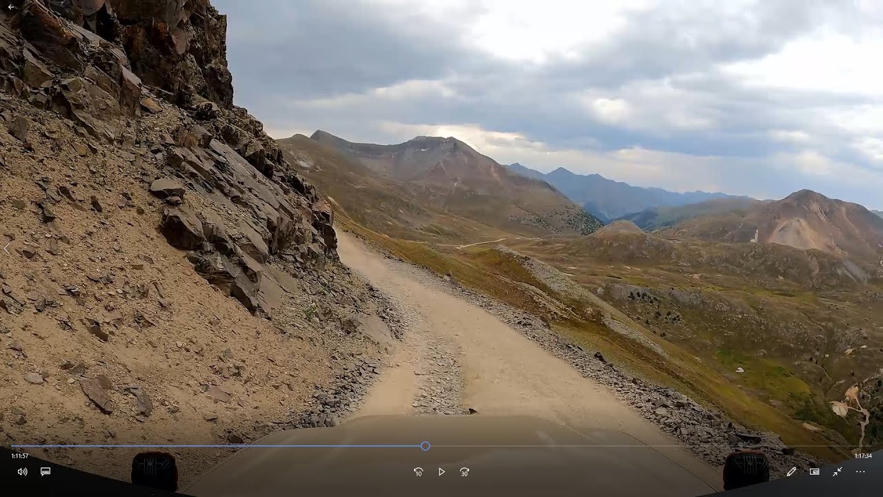 Engineer Pass from Lake City to Ouray, CO at 10 X in 15 minutes - YouTube
