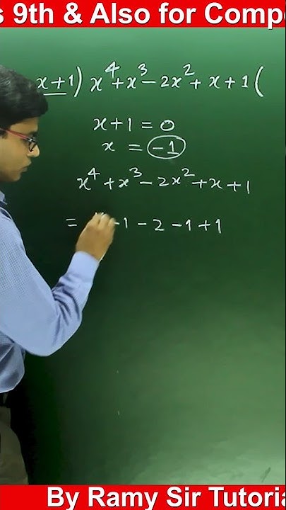 Polynomials Class IXth | Ncert | Math Quick Classes | Ramy Sir Tutorials#cbse #cbseIXth # ...