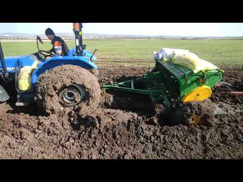 #NEW HOLLAND TD 75 S İLE#EKİM YAPARKEN#ÇAMURA SAPLANDIK#ZOR ANLAR