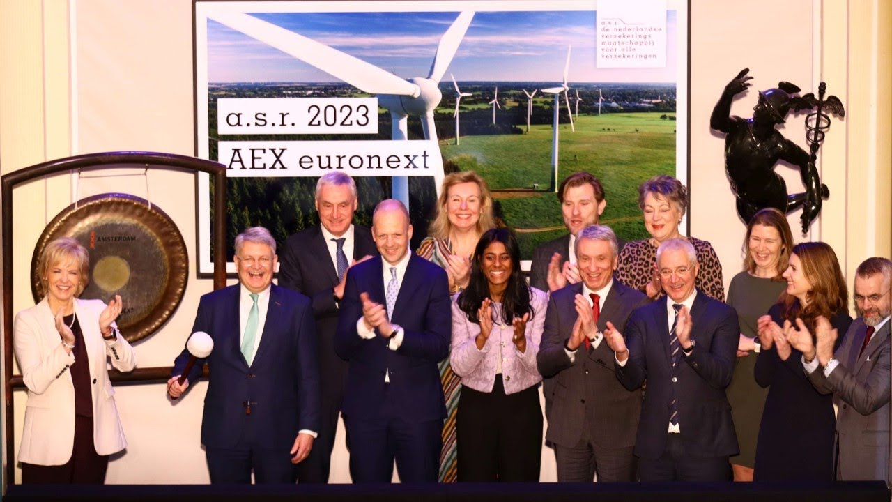 ASR Nederland in AEX Index - YouTube