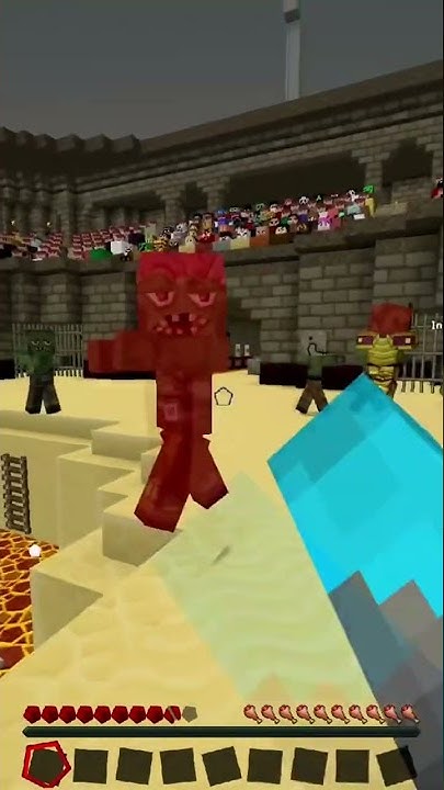 Minecraft Battle Arena Short Youtube