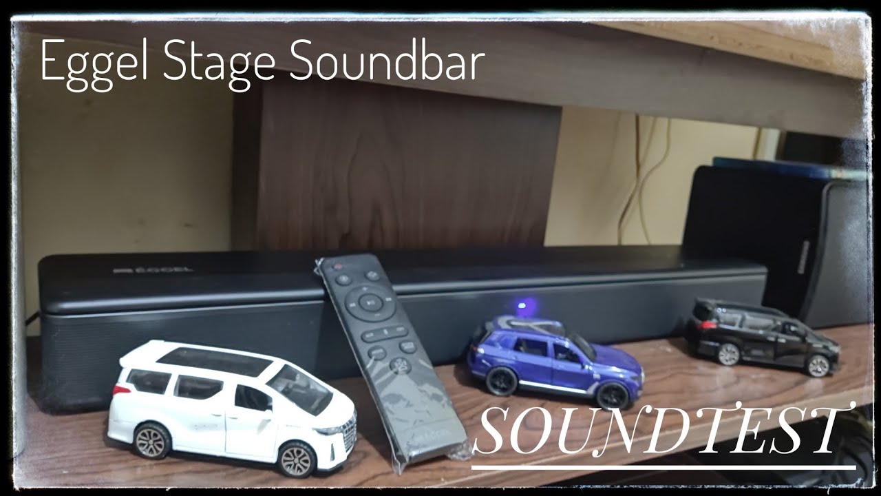 Eggel Stage Soundbar Soundtest - YouTube
