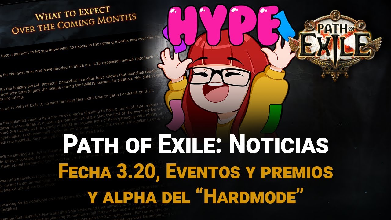 Path of Exile: Novedades sobre la 3.20, eventos con premios y Alpha del ...