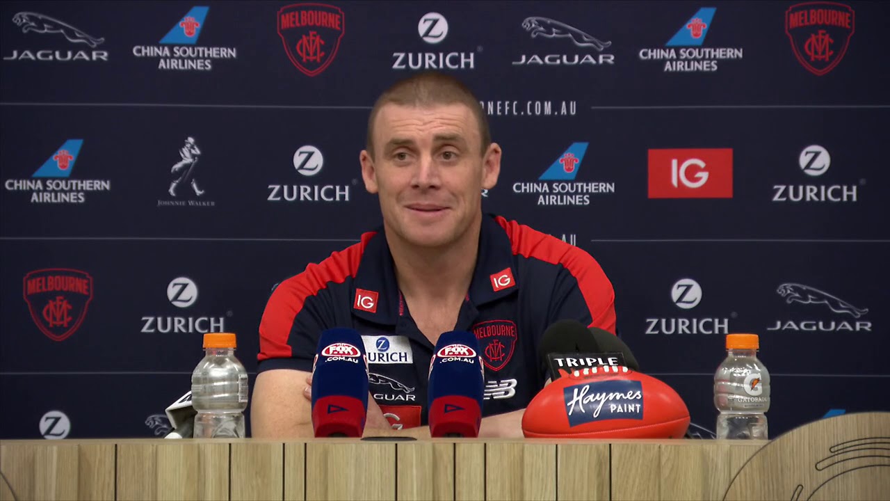 Rd 14 | Post-match | Simon Goodwin - YouTube
