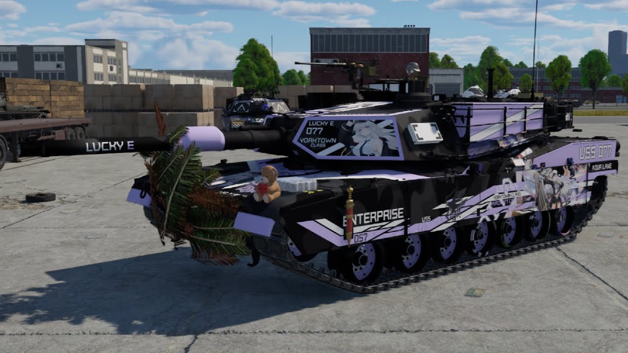 【War Thunder】🌟- Gameplay × M1A1 Abrams｜M1A2 Abrams｜Girls und Panzer｜｜US ...