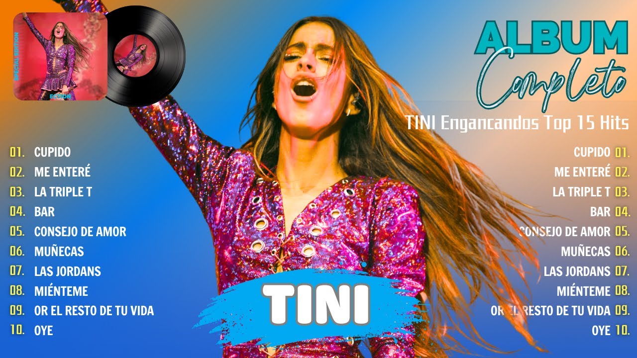 TINI Top Tendencia 2024 | TINI Lo Más Escuchado 2024 | Cupido, Muñecas ...