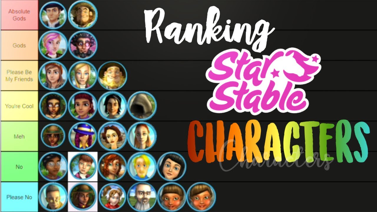 RANKING Star Stable Characters! 😏 - YouTube