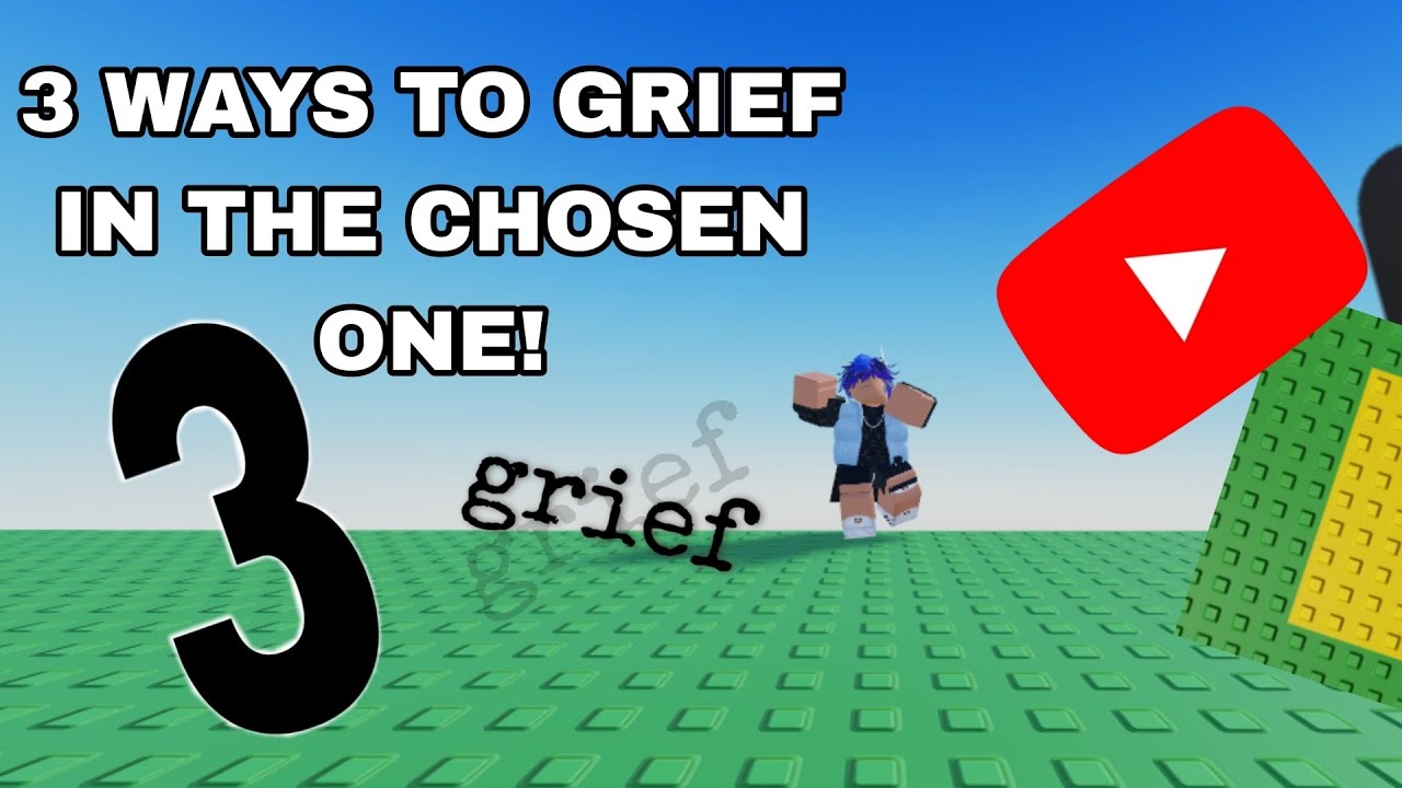 [3 DIFFERENT METHODS] How to grief in The Chosen One! Roblox 🔥🤣🤖 - YouTube