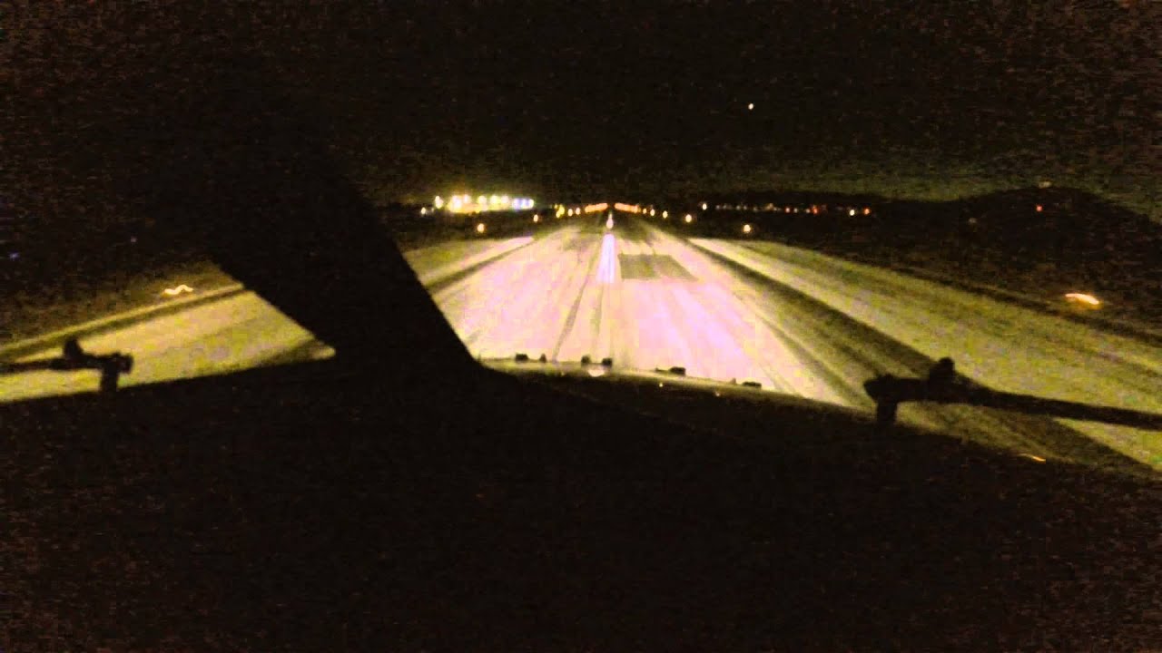 Boeing 737 Cockpit View - Takeoff Alghero at night - YouTube
