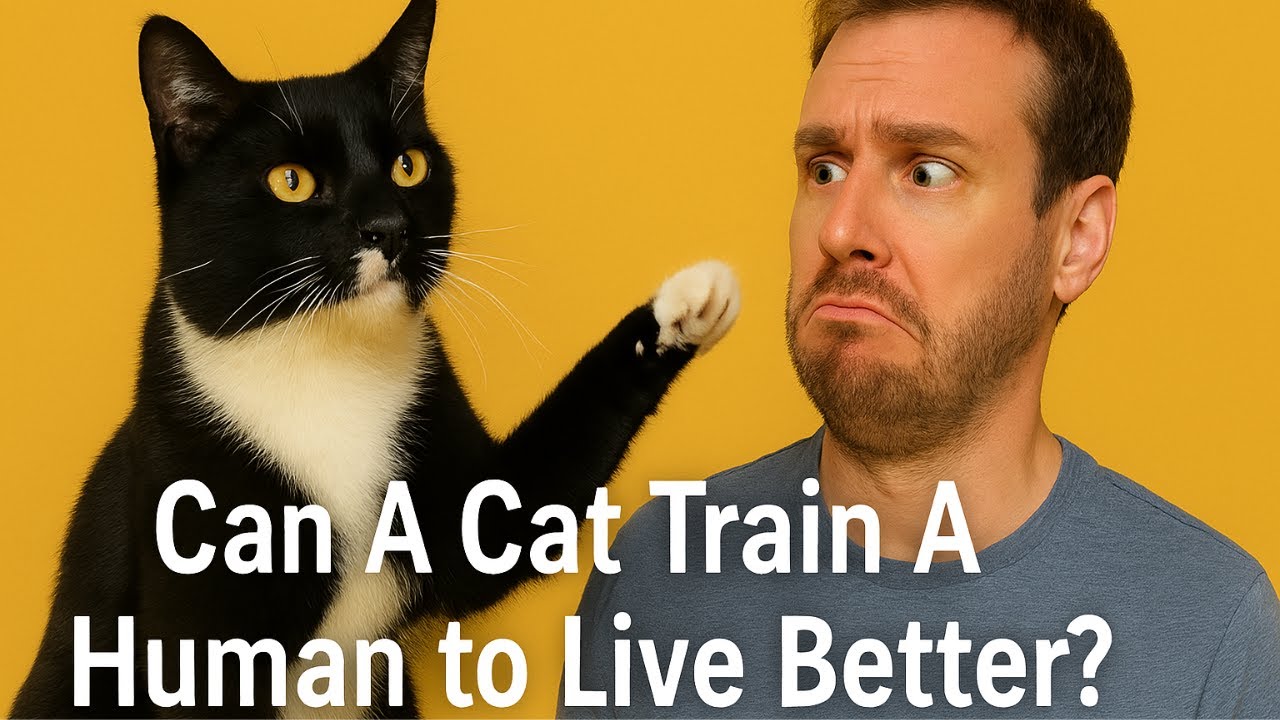 Can A Cat Train A Human to Live Better? 🐾 Meet Clark the Clever Tuxedo ...