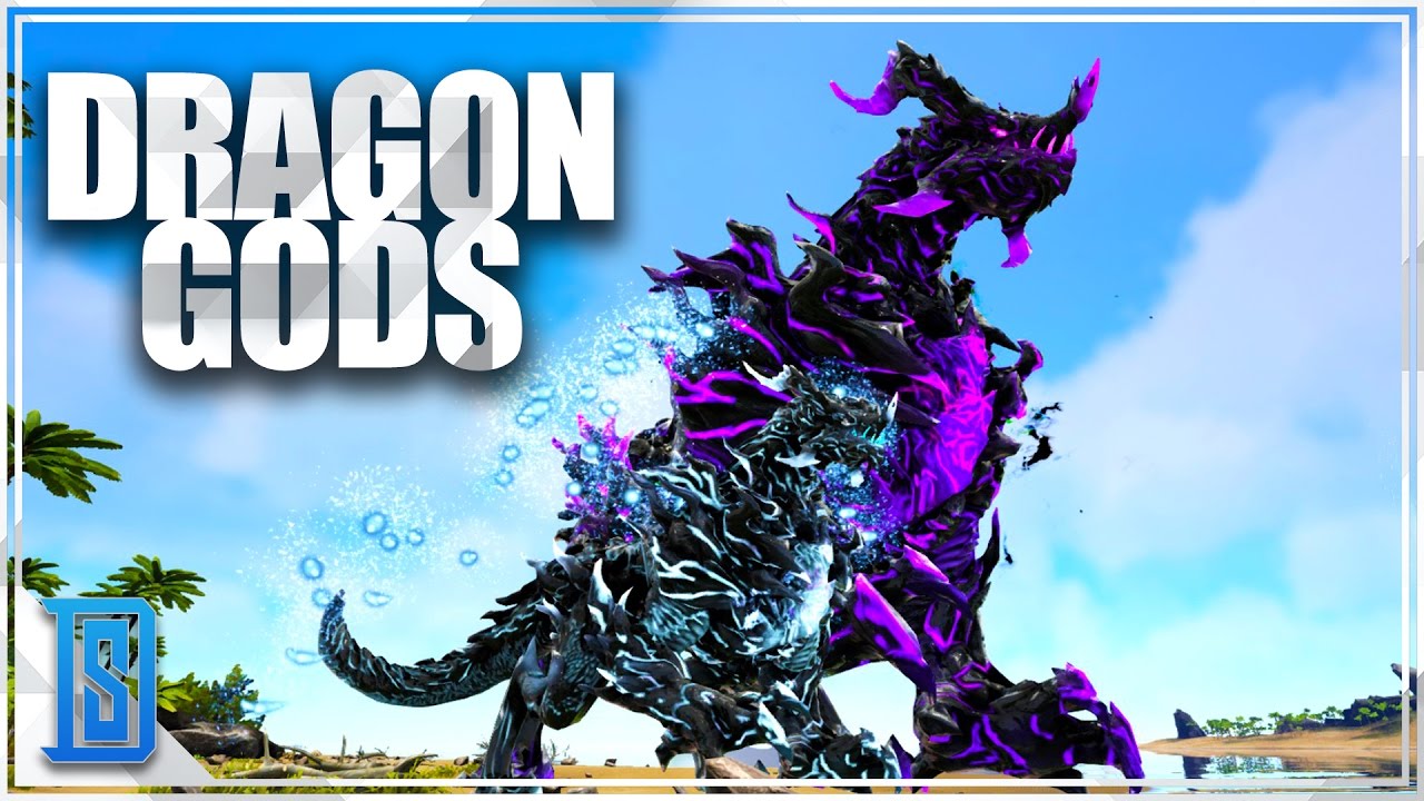 Ark:Survival Evolved -PLAY AS A DINO!- DRAGON GODS! - YouTube