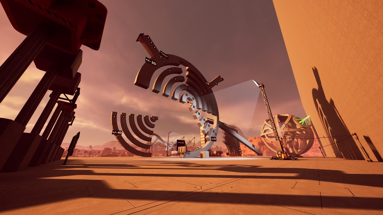 Satisfactory How to build vertical circle, horizontal circle, arch ...